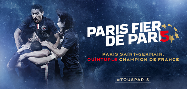 Psg campione di Francia: è il quinto scudetto della sua storia ...
