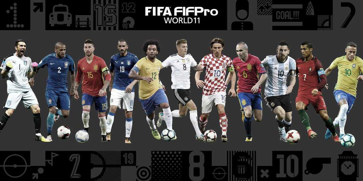 "FIFPro World XI", ecco la formazione ideale: ci sono Buffon e Bonucci