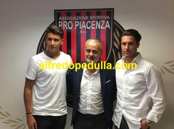 Luca Buongiorno alla Pro Piacenza: ecco la prima foto con il nuovo club ...