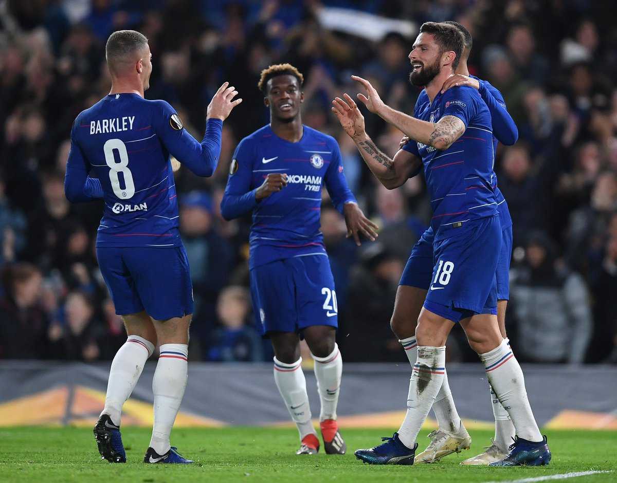 Europa League: poker Chelsea, cade il Siviglia, l'Eintracht chiude ...