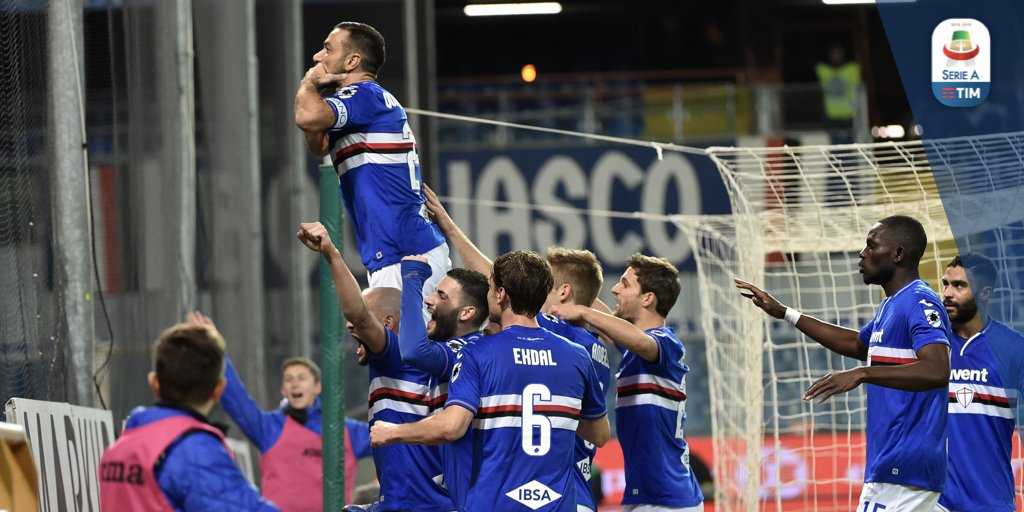 Doppio Quagliarella, Linetty e Gabbiadini: la Samp cala il poker all ... Doppio Quagliarella, Linetty e Gabbiadini: la Samp cala il poker all ...