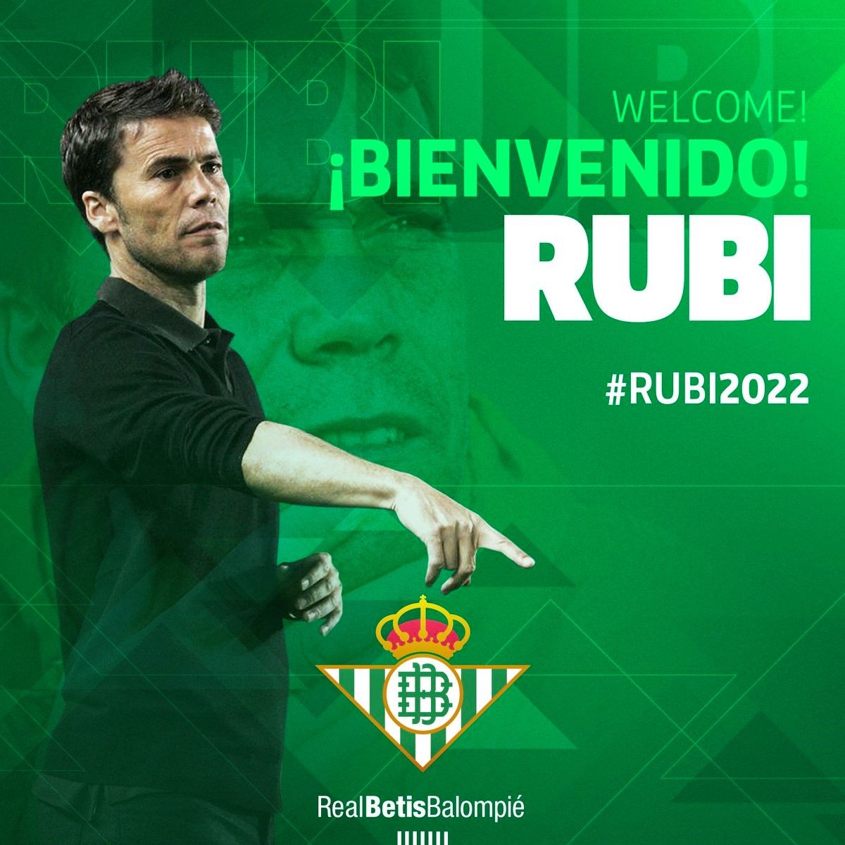 Ufficiale: Rubi è il nuovo allenatore del Betis Siviglia Ufficiale: Rubi è il nuovo allenatore del Betis Siviglia