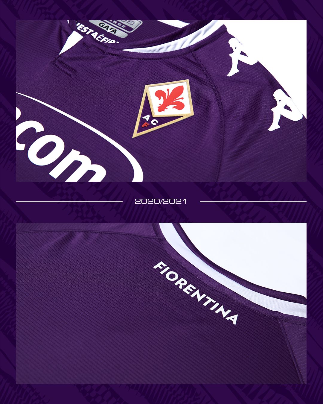 Fiorentina Presentate Le Nuove Maglie Di Gara Insieme A Kappa
