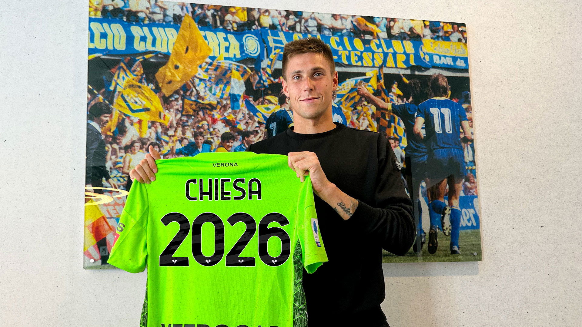 Ufficiale: Mattia Chiesa ha rinnovato con l'Hellas Verona fino al 2026 ...