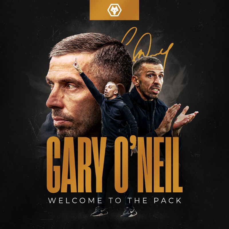 Ufficiale: Gary O' Neil nuovo allenatore del Wolverhampton | Alfredo ... Ufficiale: Gary O' Neil nuovo allenatore del Wolverhampton | Alfredo ...