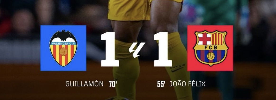 LaLiga, Guillamon risponde a Joao Felix: 1-1 tra Valencia e Barcellona ...