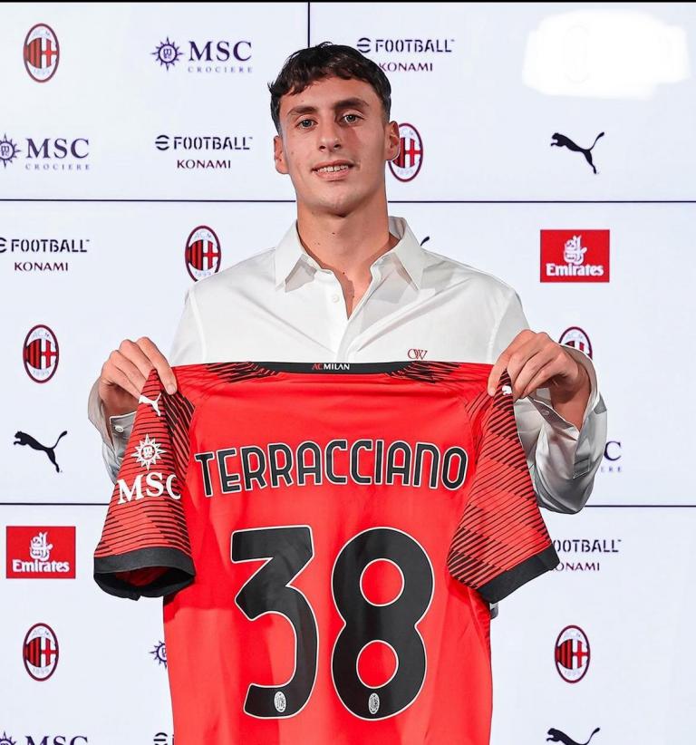 Terracciano: “Il Milan gruppo fantastico. Ho scelto la maglia numero 38 ...