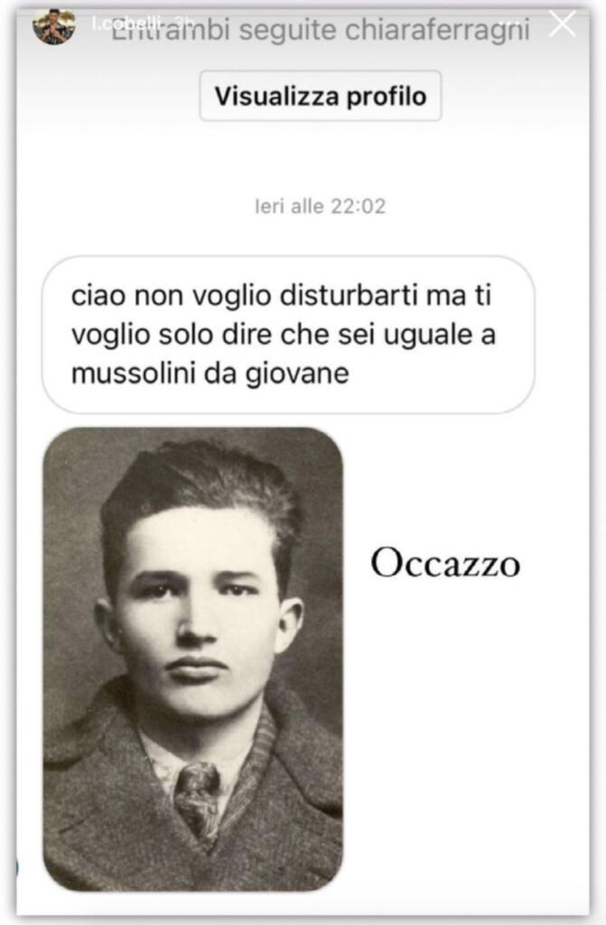 Luca Cobelli de Il Collegio, "Sei uguale a Mussolini da giovane": lui ...
