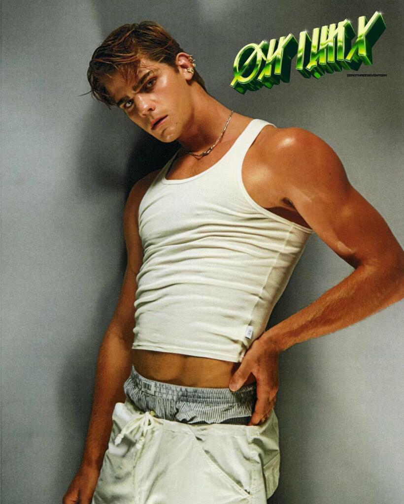 Leonardo Tano modello per il suo compleanno, tutte le foto * Biccy