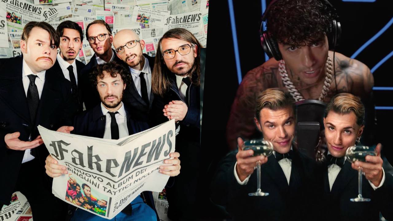 Pinguini Tattici Nucleari sui dissing tra Fedez, Niky Savage e Tony Effe Pinguini Tattici Nucleari sui dissing tra Fedez, Niky Savage e Tony Effe