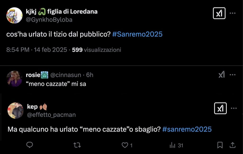 Urla contro Benigni a Sanremo: cosa hanno gridato