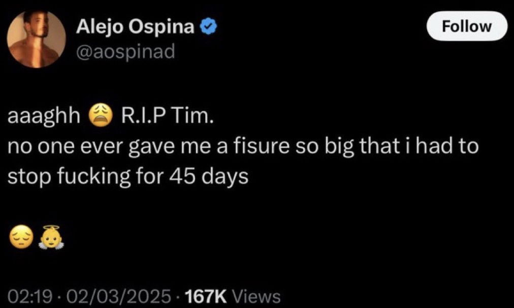 Loc Rios attacca Alejo Ospina per le condoglianze a Tim Kruger: "Mi ...