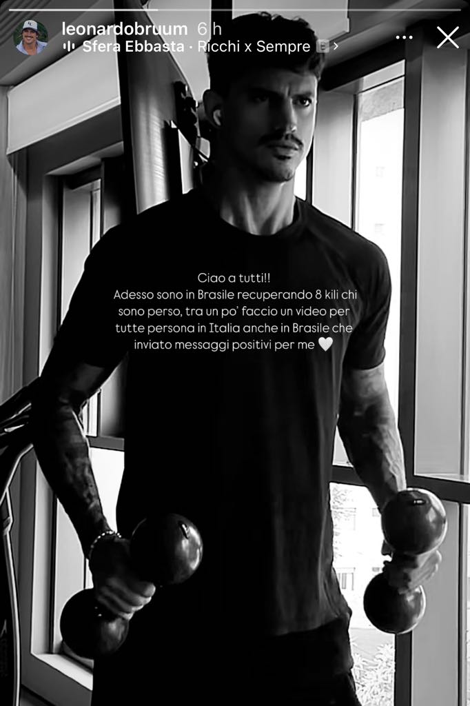 Leonardo Brum svela quanti kg ha perso a L'Isola dei Famosi