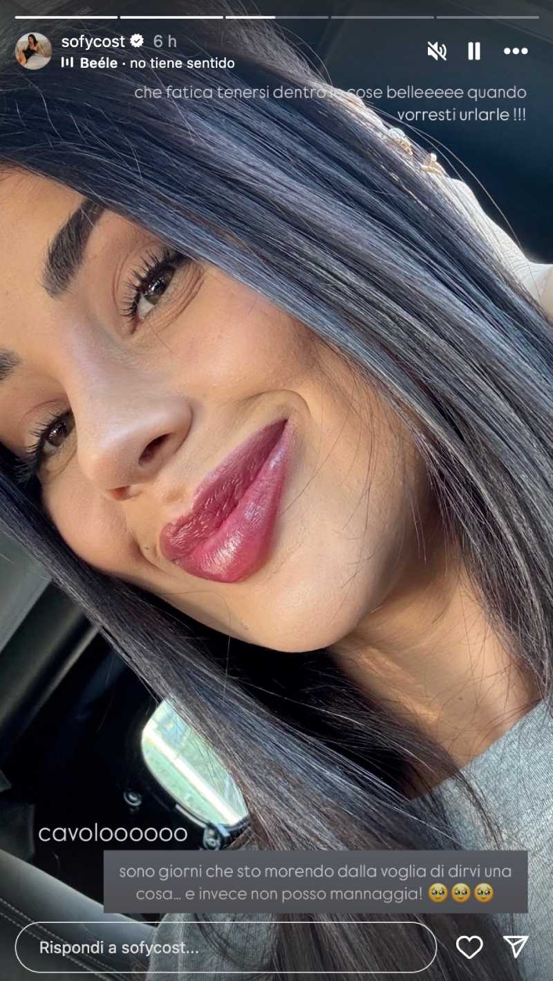 Sofia Costantini verso L'Isola dei Famosi, le sue parole * Biccy