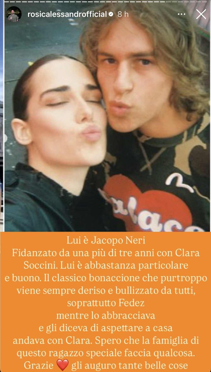 Clara e Fedez, le insinuazioni sul rapporto e chi è il fidanzato di lei