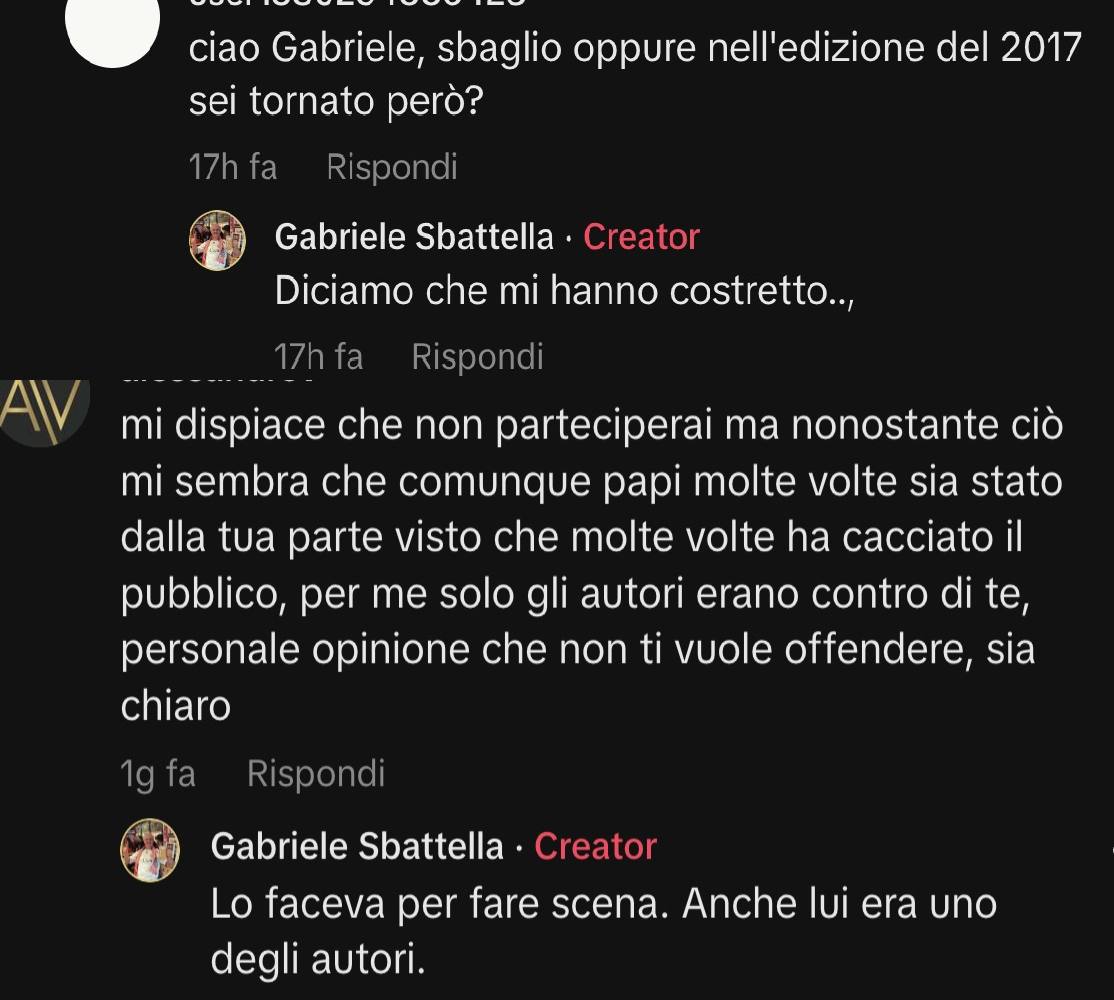 L'Uomo Gatto contro Papi e Sarabanda: "Cosa mi hanno fatto"