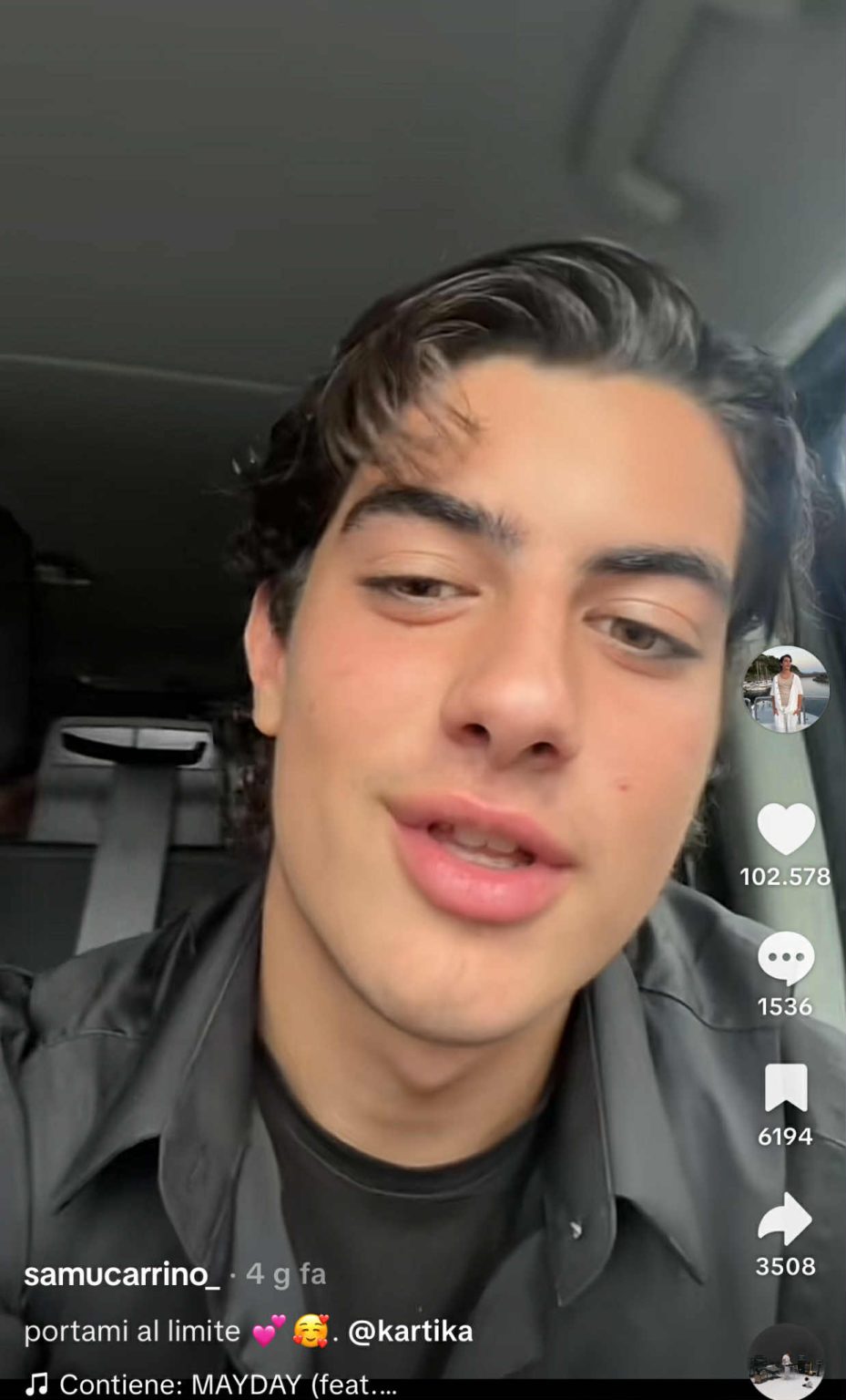 Samuele Carrino fidanzato, ecco con chi * Biccy