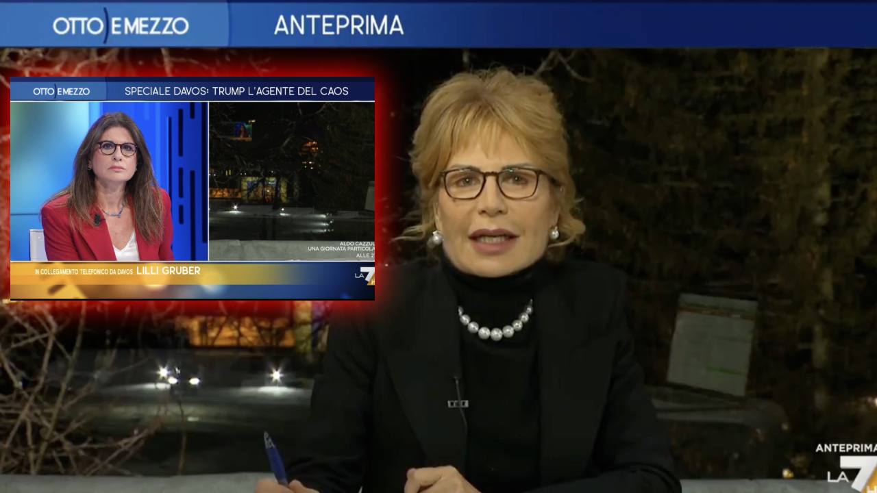 Lilli Gruber evacuata durante Otto e Mezzo: "Emergenza incendio"