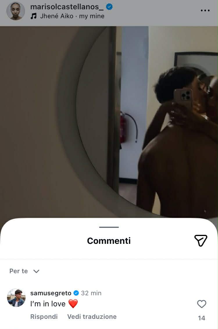 Marisol Castellanos: dopo Petit il nuovo fidanzato è Samu Segreto