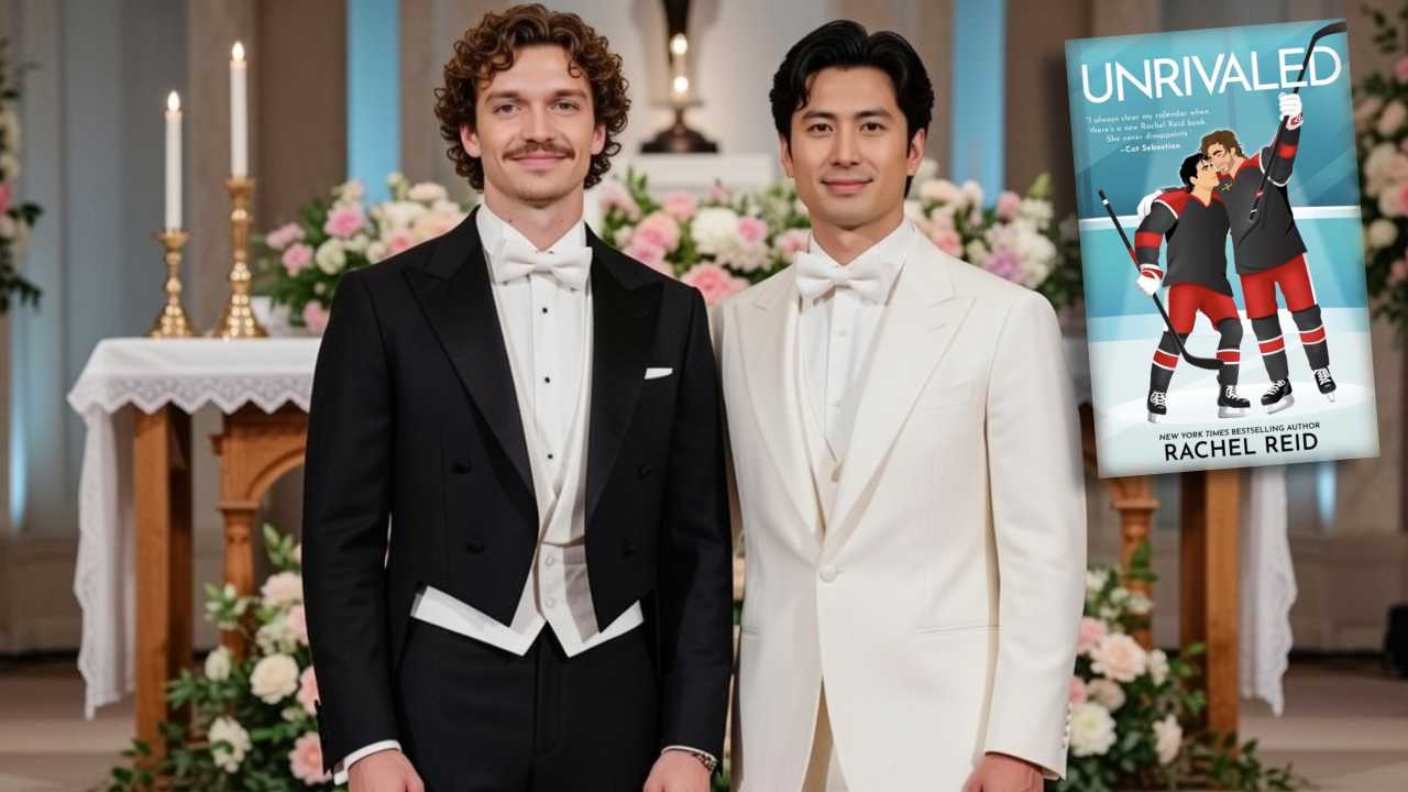 Shane Hollander e Ilya Rozanov si sposano nel libro The Unrivaled