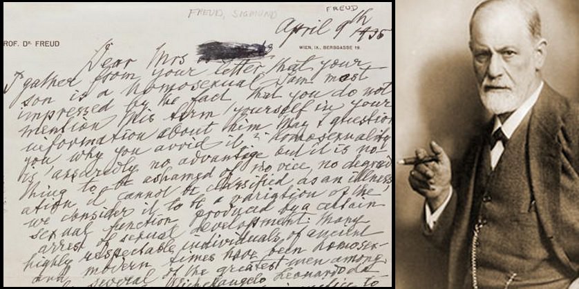 Freud nel 1935: "L'omosessualità non è una malattia" - ecco la lettera ...