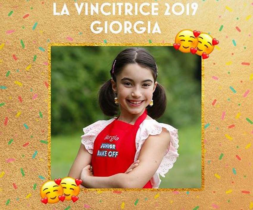 Junior Bake Off Italia 2019: vincitore è Giorgia, Simone secondo