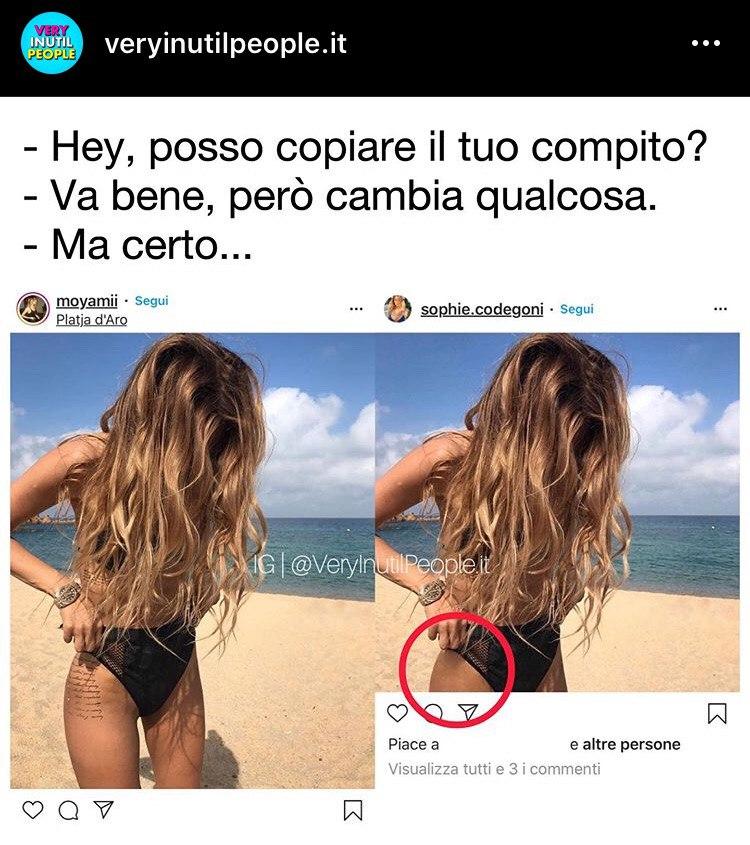 Sophie Codegoni, giallo della foto: dopo l'età nuovo mistero su Instagram
