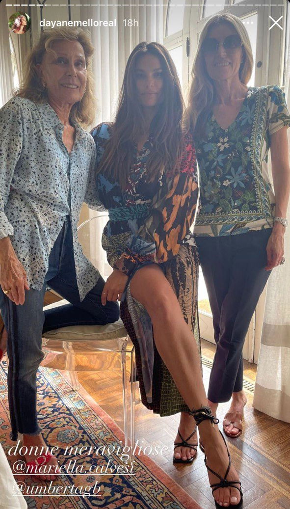 Dayane Mello incontra la mamma e la nonna dell'ex Carlo Beretta - FOTO Dayane Mello incontra la mamma e la nonna dell'ex Carlo Beretta - FOTO