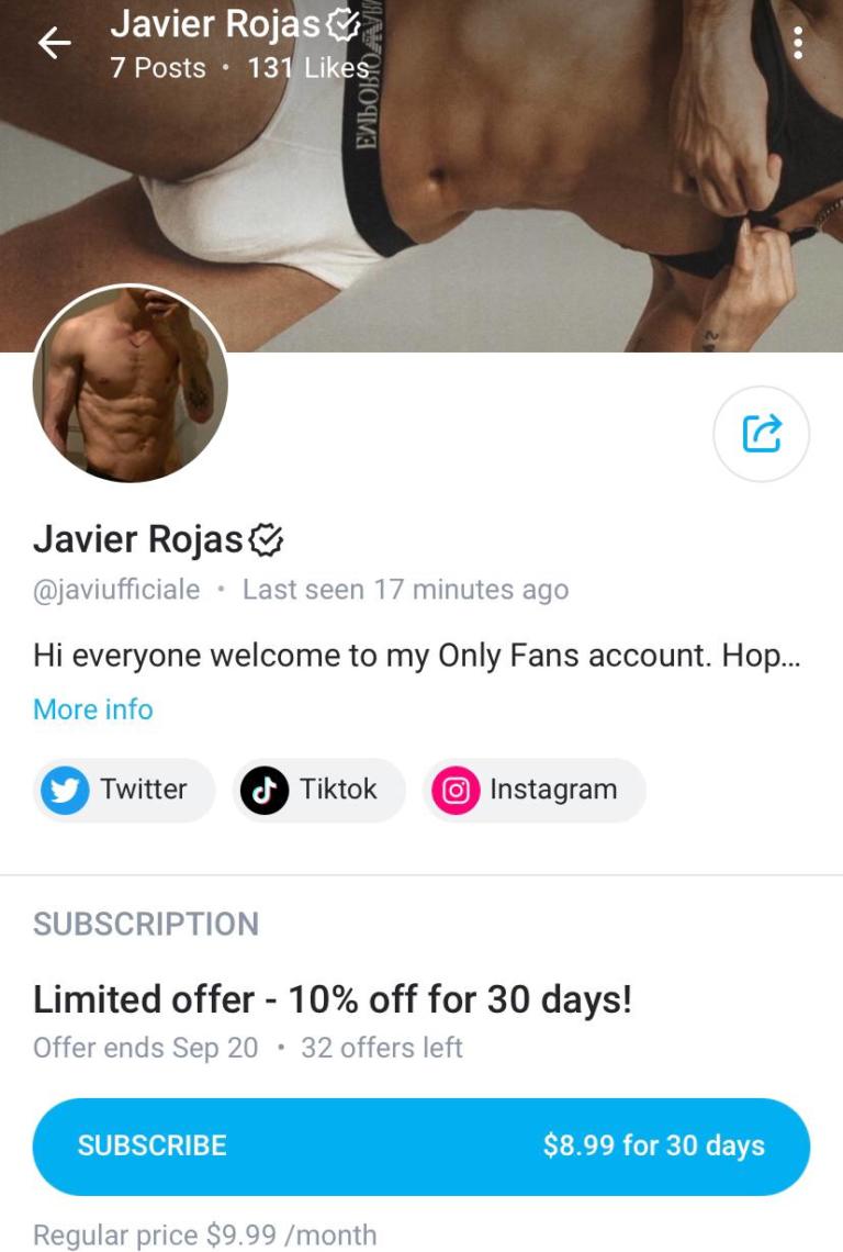 Da Amici di Maria ad OnlyFans: ballerino molto discusso diventa hot