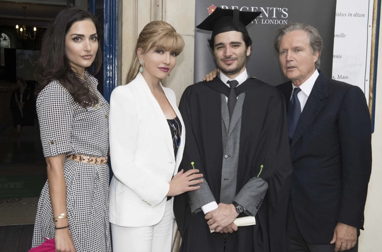 Angelo Donati, Angelica Krystle e Patrick: marito e figli di Milly Carlucci