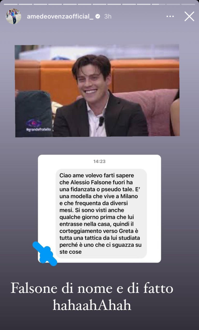 Alessio Falsone è fidanzato? "Frequenta una modella di Milano", la soffiata