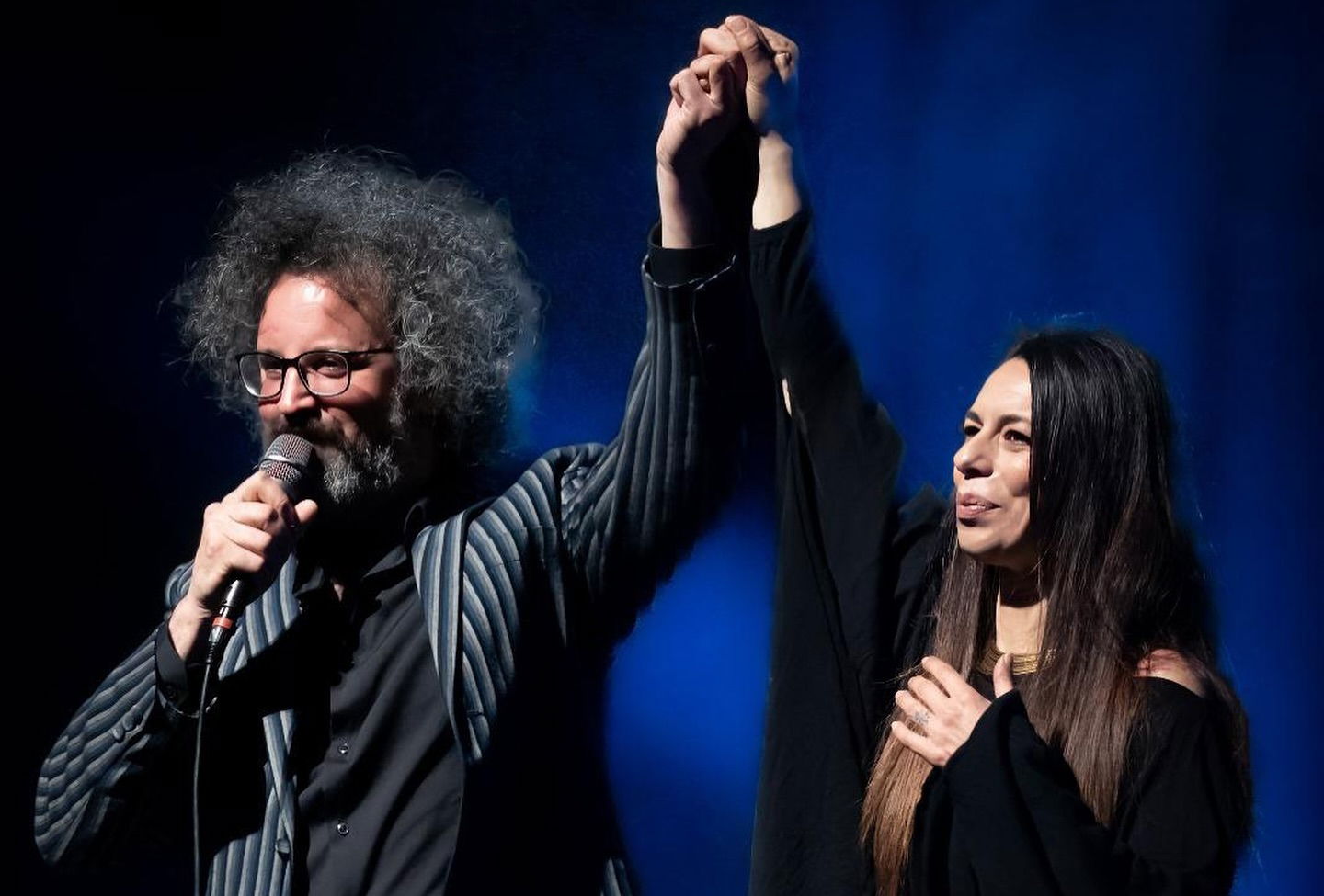 Chi è Amara, compagna di Simone Cristicchi a Sanremo 2025