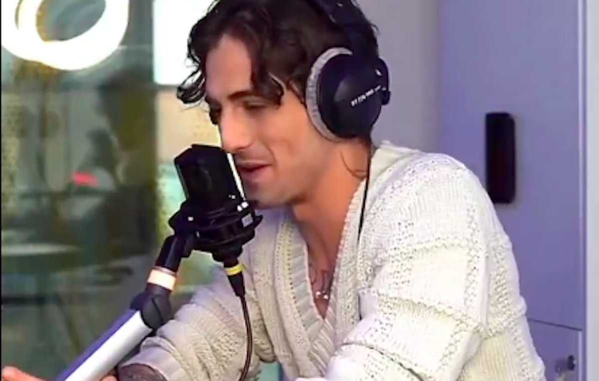 Damiano David inedito sul drama Helena e Zeudi al GF