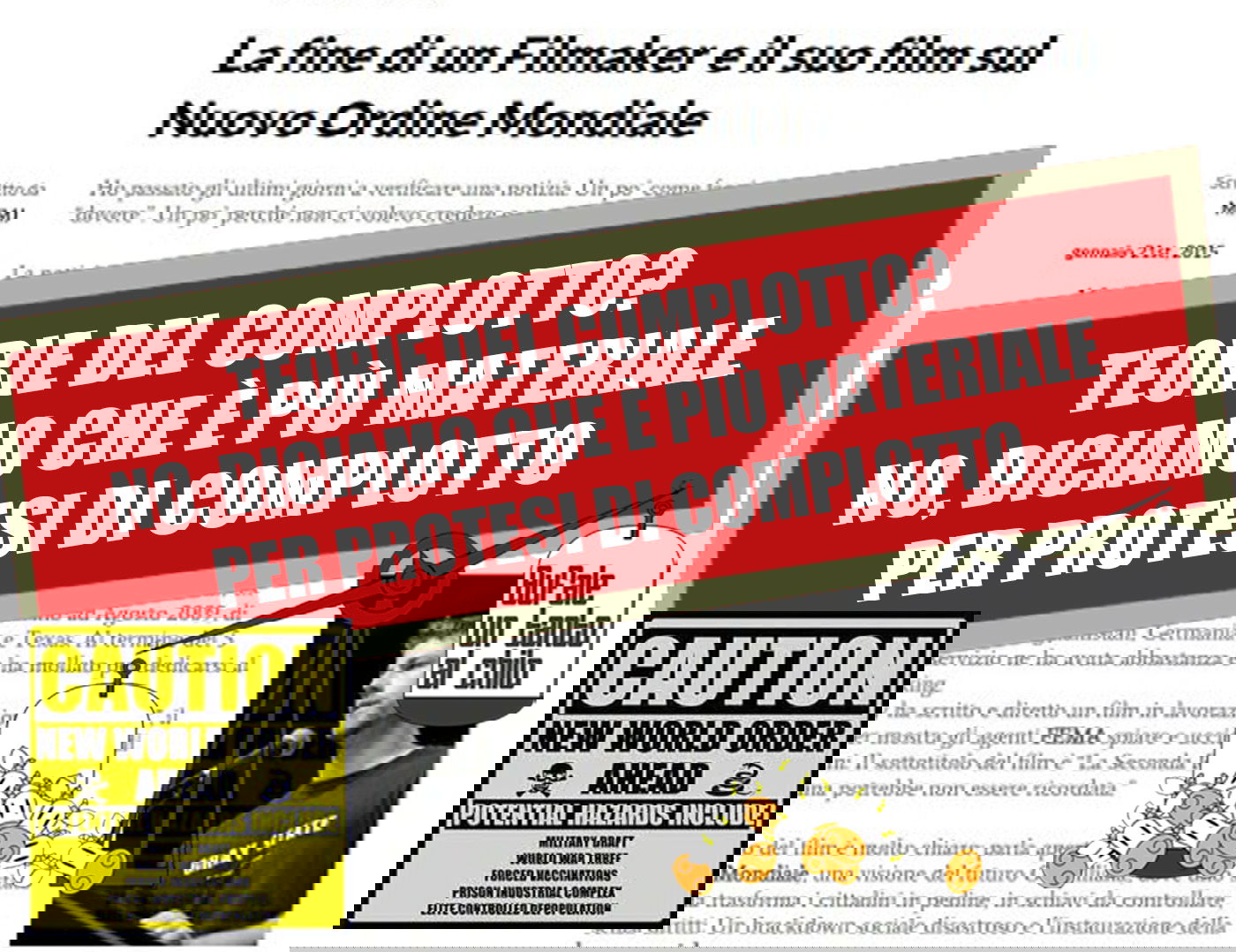 l'NWO e la morte di David Crowley | Butac - Bufale Un Tanto Al Chilo