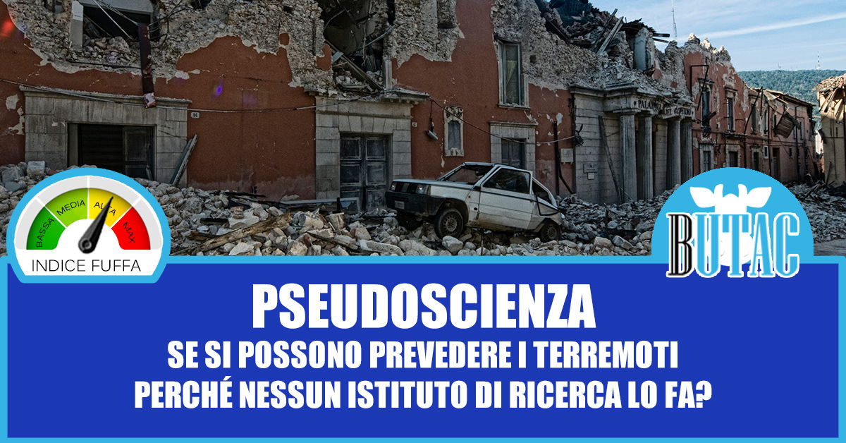 Si possono prevedere i terremoti? | Butac - Bufale Un Tanto Al Chilo Si possono prevedere i terremoti? | Butac - Bufale Un Tanto Al Chilo