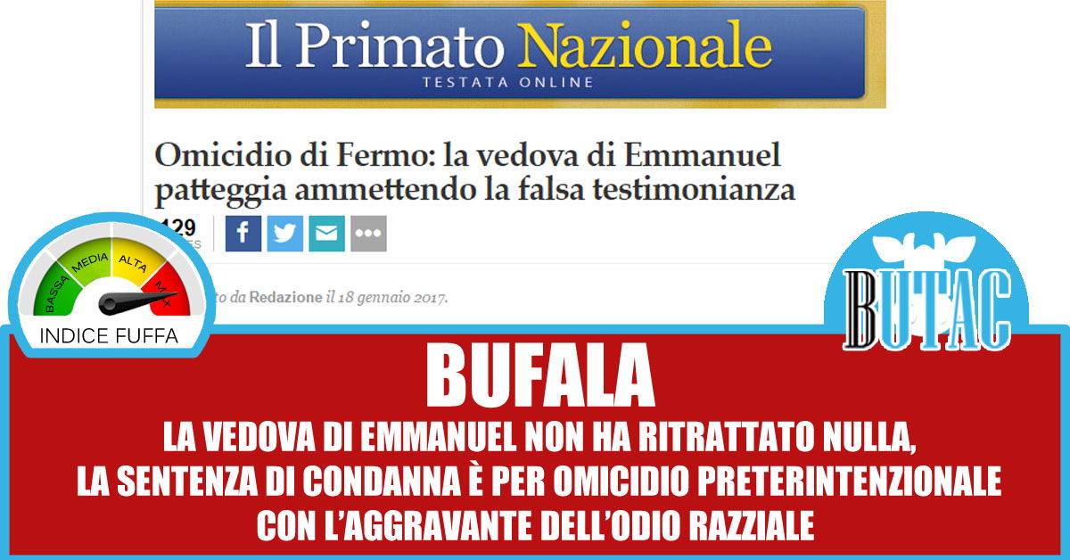 L'omicidio di Fermo e lo pseudogiornalismo | Butac - Bufale Un Tanto Al ...