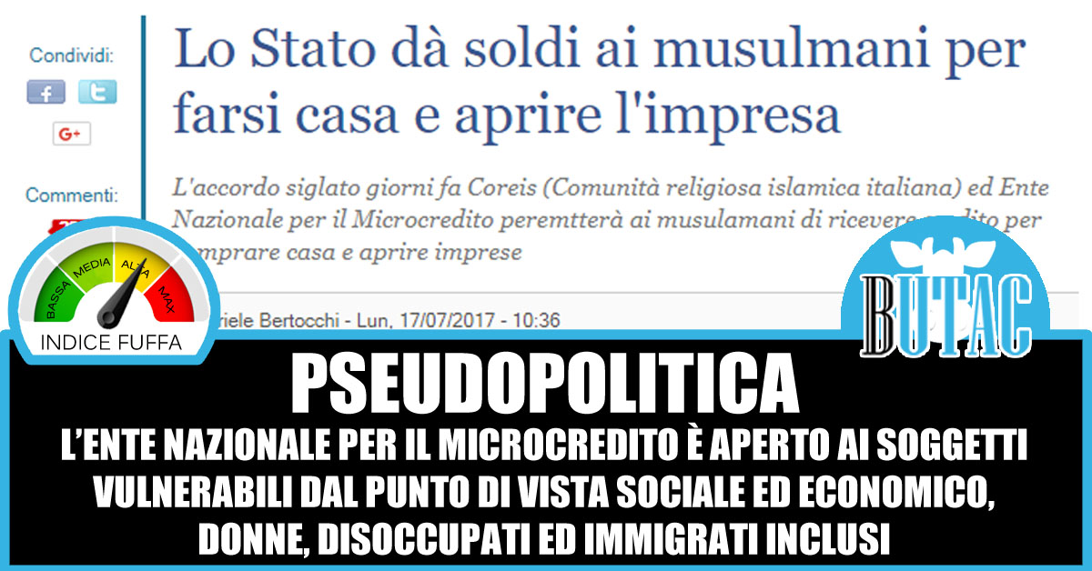 Lo Stato dà soldi ai musulmani... | Butac - Bufale Un Tanto Al Chilo