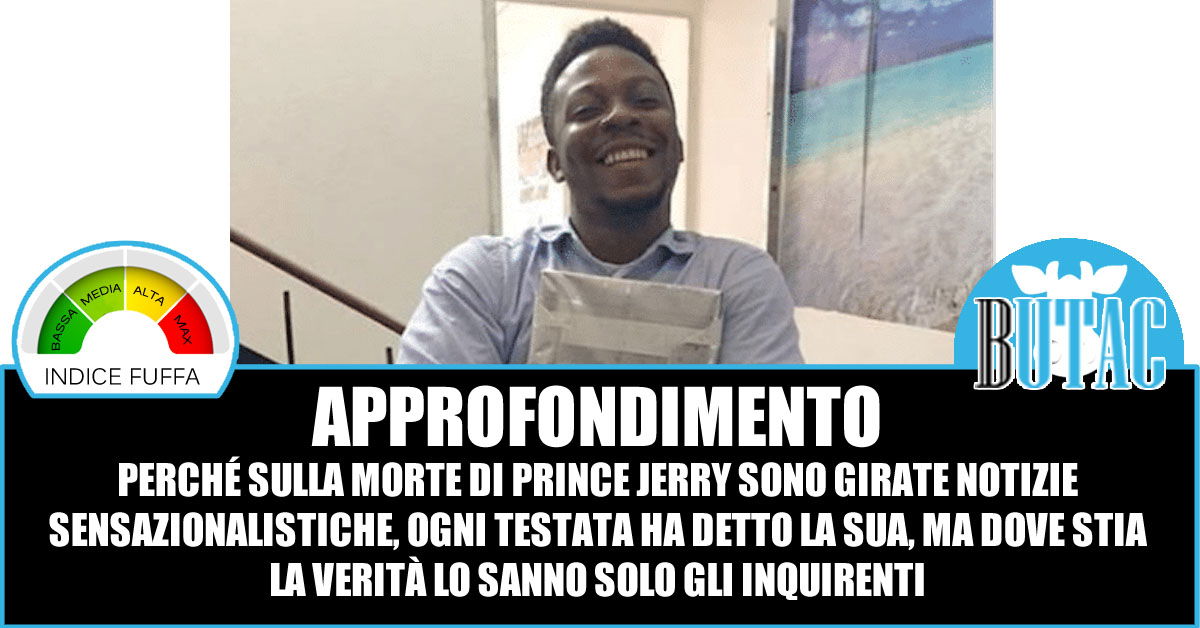 Il suicidio di Prince Jerry | Butac - Bufale Un Tanto Al Chilo