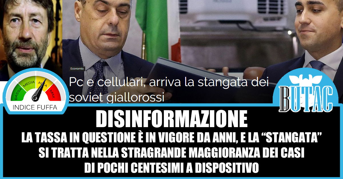 La stangata dei soviet giallorossi | Butac - Bufale Un Tanto Al Chilo