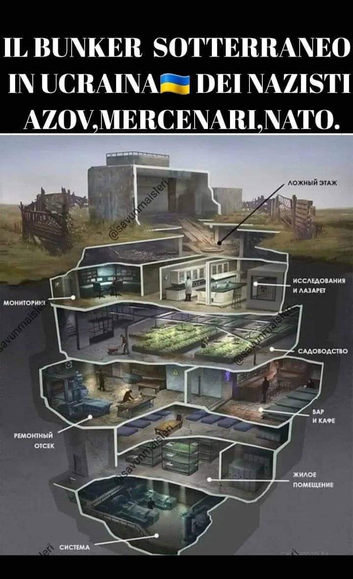 Il bunker sotto l'acciaieria Azovstal | Butac - Bufale Un Tanto Al Chilo