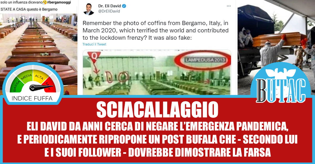 Eli David e le bare di Bergamo | Butac - Bufale Un Tanto Al Chilo