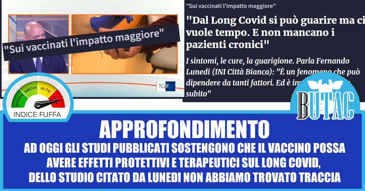 Long Covid e misinformazione | Butac - Bufale Un Tanto Al Chilo