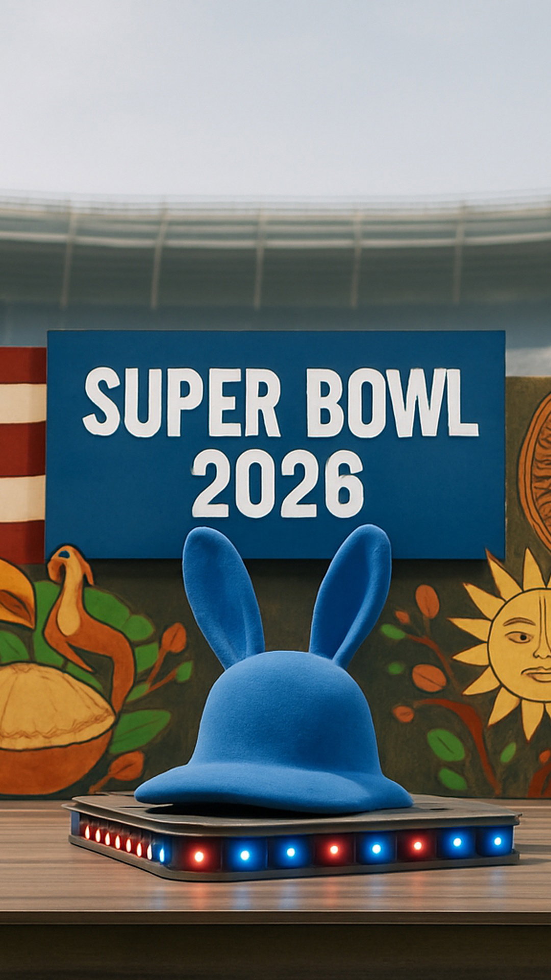 La bufala del "piccolo Bad Bunny" sul palco del Super Bowl