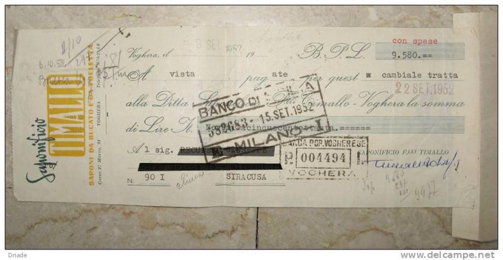 Il grande ritorno della cambiale | Giornalettismo