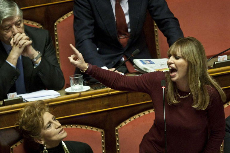 Alessandra Mussolini: l'intervista a Chi sul marito Mauro Floriani