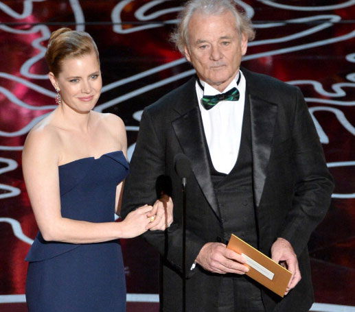 Il commovente omaggio di Bill Murray a Harold Ramis sul palco degli ...