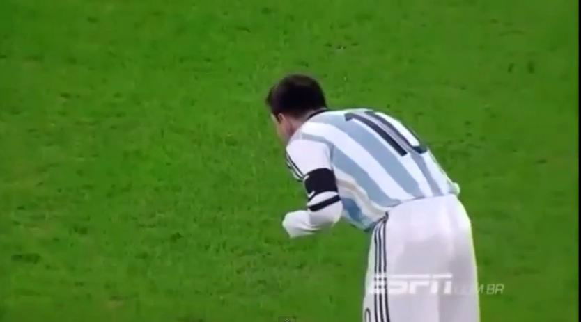 Lionel Messi: Il video di Messi che vomita durante Romania-Argentina