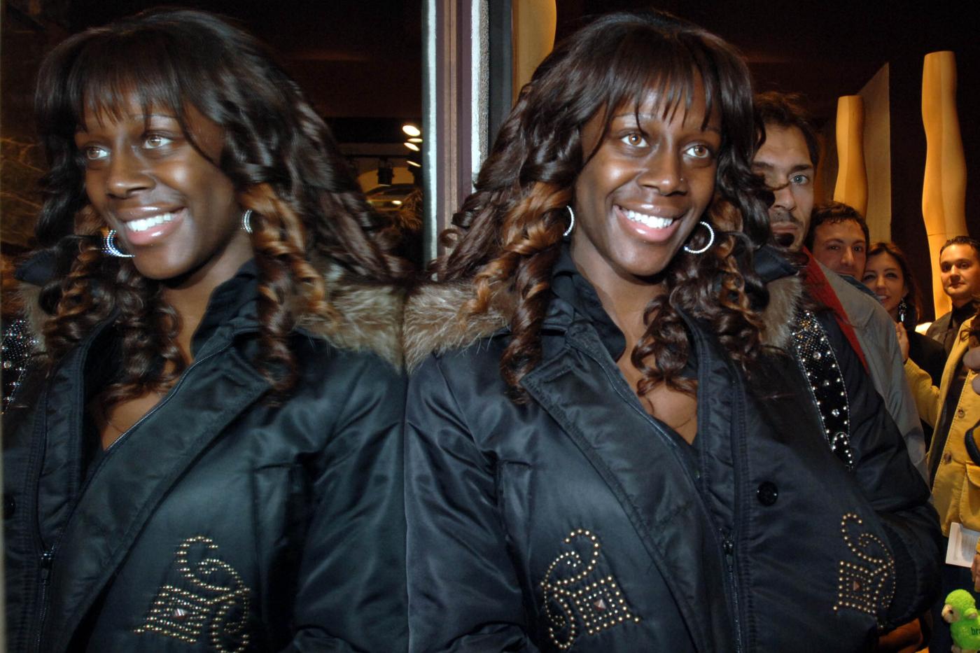 Sylvie Lubamba, arrestata la show girl del Chiambretti Show