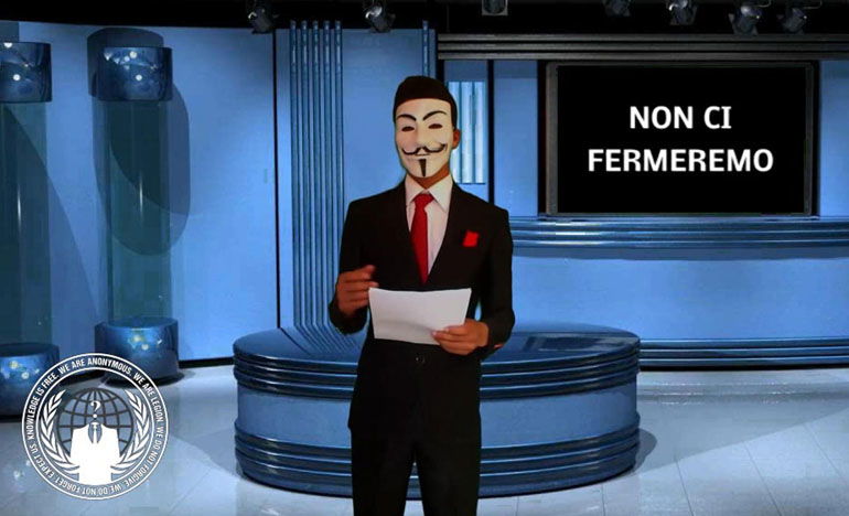 Anonymous ha sventato un attacco dell'Isis in Italia? | Giornalettismo
