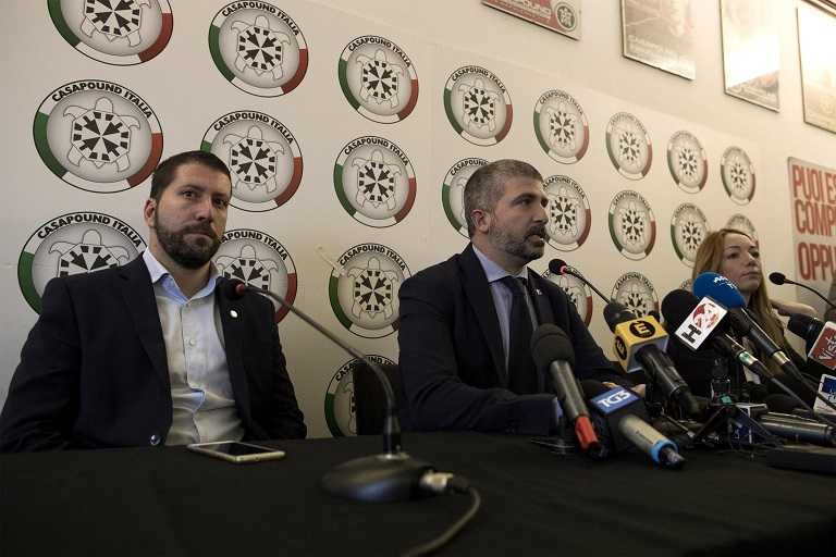 Luca Marsella di CasaPound non riesce a criticare gli Spada | VIDEO